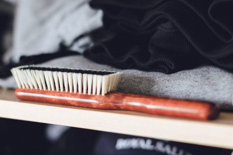 The Benefits of a Clothes Brush and How To Use One