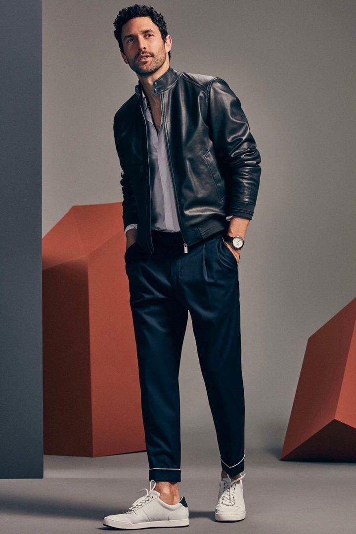 What To Wear With A Leather Jacket: 5 Modern Looks For Men